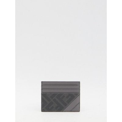 FENDI 男士钱包 7M0164AFCBF0FDY AW2024 灰色 PORTAFOGLI