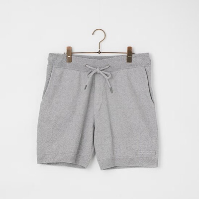 日本直邮1piu1uguale3 RELAX 男士 亮线针织短裤 USK-26008休闲裤