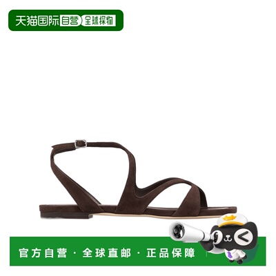 1h可退 香港直邮JIMMY CHOO 女士凉鞋 AYLAFLATSUE025623 CO 棕色