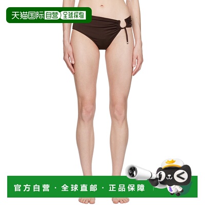 香港直邮Jacquemus 女士 棕色 Le Raphia 系列 Le Bas De Maillot