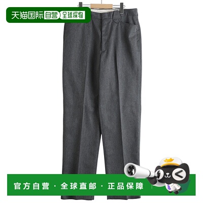 1h可退 日本直邮MASSES 男士 西式工装西裤 深层褶皱设计 25BWEST