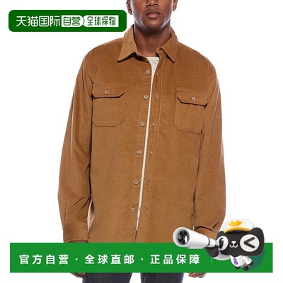 自营WEATHERPROOF VINTAGE Superfine Corduroy Overshirt - brow