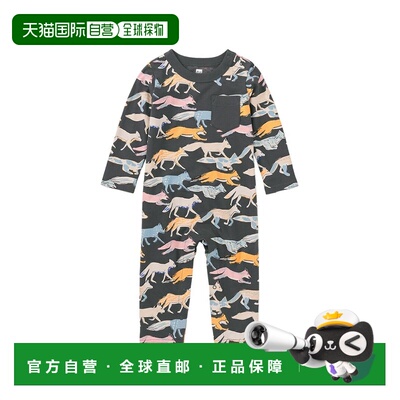 自营Tea Collection Knit Romper - black 美国奥莱直发