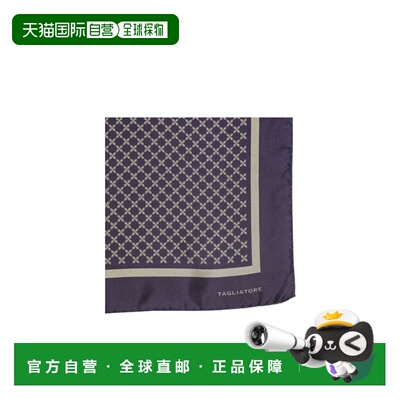 香港直邮TAGLIATORE 男士围巾 NTI2602FOULARD90NAVY AW2026