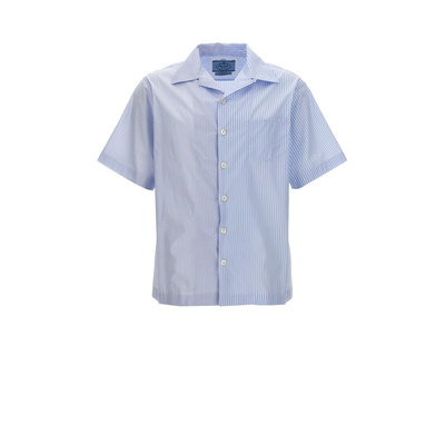 PRADA 男士衬衫 UCS406S21214JSF0W81 SS2024 花色