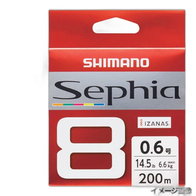 日本直邮禧玛诺 Sephia 8 200m 0.6 5 色 LD-E61W