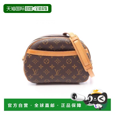 日本直邮中古LV路易威登女包A级95新Blower苹果包涂层/防水帆布斜