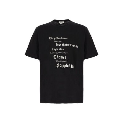 ALEXANDER MCQUEEN 男士T恤 815069QTAC70526 SS2025