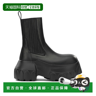 香港直邮RICK OWENS 女士靴子 RP02F5865LOOEC99 AW2026 黑色