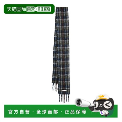香港直邮MARNI 男士围巾 UAW050SCZC0077Y0CHB50 AW2025 蓝色
