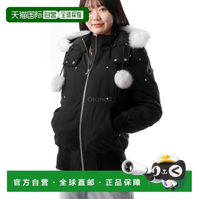 韩国直邮MOOSE KNUCKLES 原装 DEBBIE 剪羊毛飞行员夹克(M32LB002