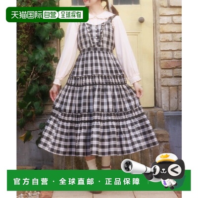 1h可退 日本直邮axes femme POETIQUE 女士褶皱设计春季连衣裙 TS