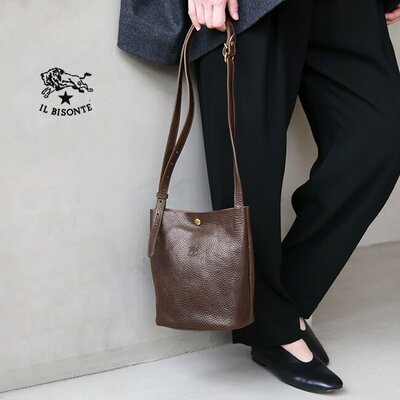 日本直邮54202-3-05811IL BISONTE 新西兰单肩包