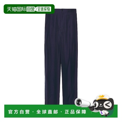 1h可退 香港直邮潮奢 Simkhai 男士 Clyde 松紧束腰褶裥裤子 4244