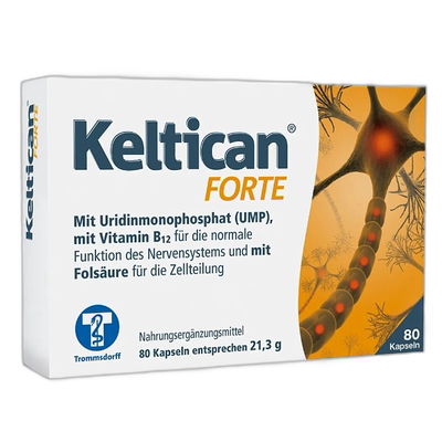 德国Keltican神经再生营养修复胶囊80粒受损压迫神经痛