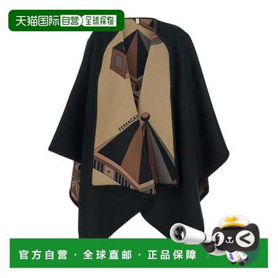 1h可退 香港直邮Salvatore Ferragamo 菲拉格慕 女士 NADIR 披肩