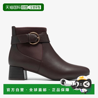 加拿大直邮Clarks Iridessa Clara 女士靴子女鞋单鞋女靴