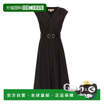 香港直邮MICHAEL KORS 女士连衣裙 MS5830KF4C001 SS2025 黑色