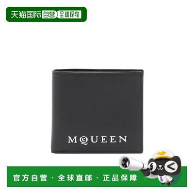 香港直邮ALEXANDER MCQUEEN 男士钱包 8361471AAU61080 AW2025