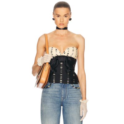 潮奢 valentino 华伦天奴 女士 Pois Grande 上衣 6B0AEAL79C8