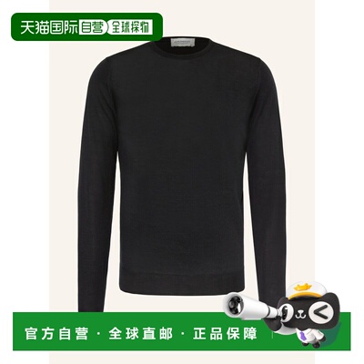 1h可退 香港直邮JOHN SMEDLEY 男士针织衫 100307929713000 CO 黑