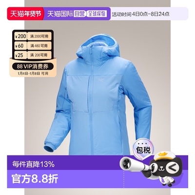 加拿大直邮 始祖鸟Proton Heavyweight Hoody女式保暖防风连帽衫