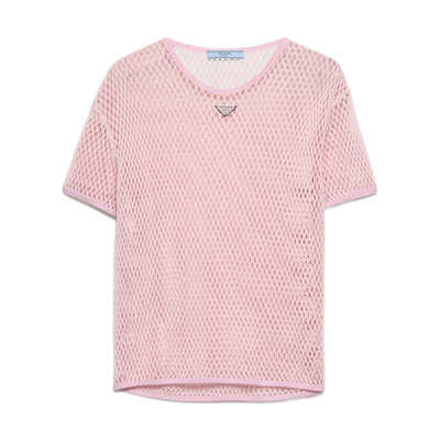 PRADA 女士T恤 39598G16NDSOOOF0442 SS2025 粉红色