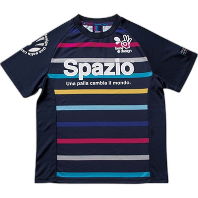 日本直邮SPAZIO Jr. 边框塑料衬衫五人制足球 GE0379-21 少年男孩