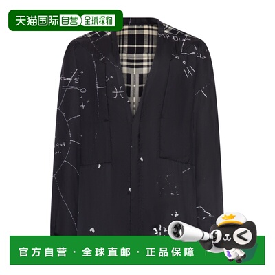 1h可退 香港直邮Rick Owens 印花衬衫 RU01F2290KP1CP