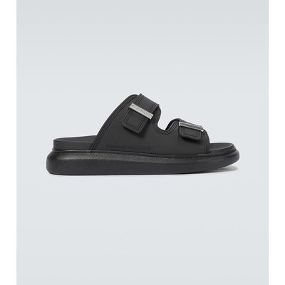 alexandermcqueen亚历山大麦昆男士混搭橡胶凉拖