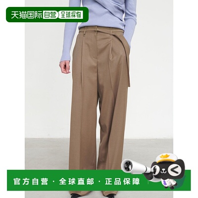 韩国直邮LOEUVRE 女士女装休闲裤 Wool Blended Wide Pants SW4AL8