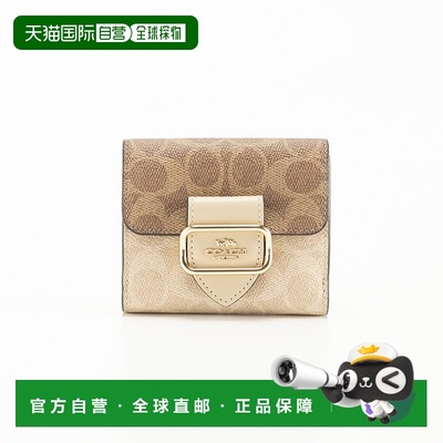 日本直邮Coach 经典款小摩根折叠钱包 CCQ09