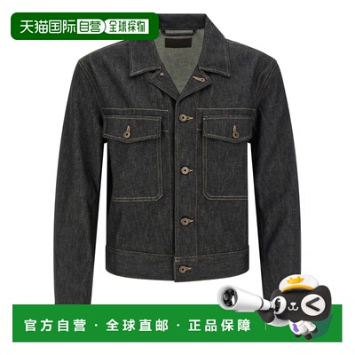 香港直邮LEMAIRE 男士夹克 OW1269LD1061BK965 AW2026 蓝色