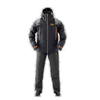 【日本直邮】达亿瓦防寒钓鱼服RAINMAX®冬季套装L黑色雨衣服装