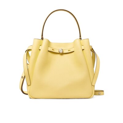 TORY BURCH 女士斜挎包 166982700 SS2025 黄色 ROMY 水桶包