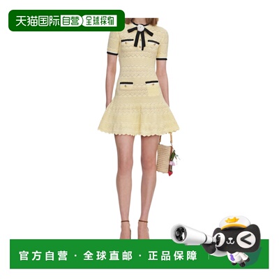 香港直邮SELF-PORTRAIT 女士连衣裙 PF26072SY AW2026 米白色