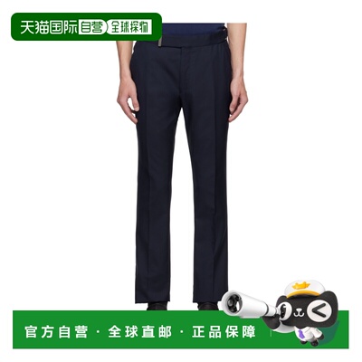 1h可退 香港直邮Tom Ford Dyllan 褶裥羊毛休闲裤 PLPT02WOS02