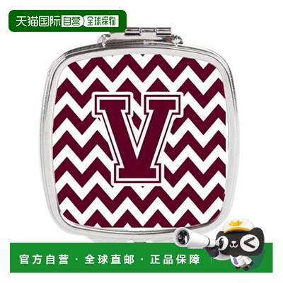 自营Carolines Treasures CJ1051-VSCM Letter V Chevron Ma正品