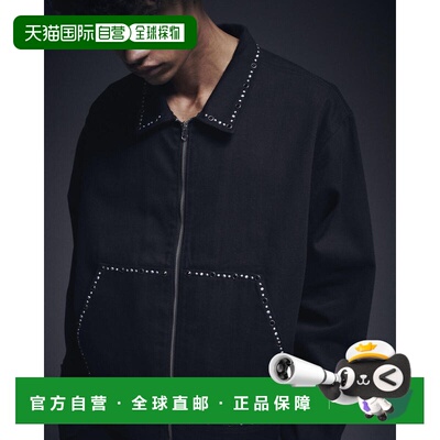 1h可退 日本直邮DANKE SCHON 男女同款 短款拉链牛仔夹克 7846152