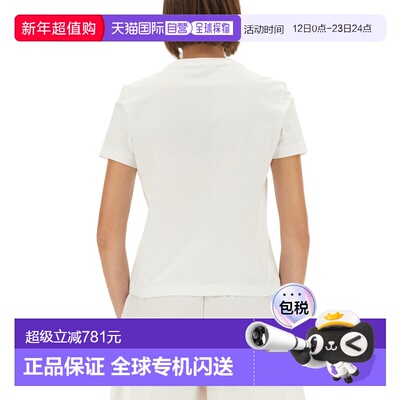 1h可退 香港直邮Casablanca 女士 白色T恤 WAW25JTS02002BOSOZOKU