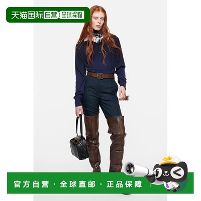 欧洲直邮ACNE STUDIOS(艾克妮) Polo en maille de soie melangee