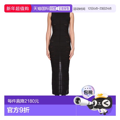 1h可退 香港直邮Rick Owens 无袖连衣裙 RP02E4676MLK包臀裙