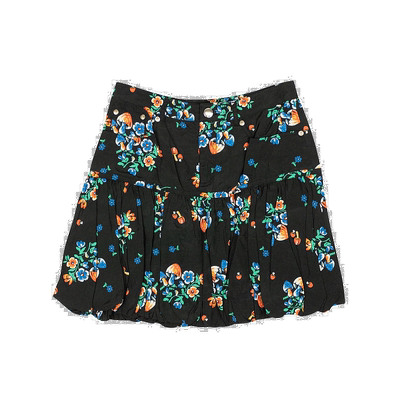 自营 opening ceremony黑色多色迷你泡泡裙-图案 美国奥莱直发