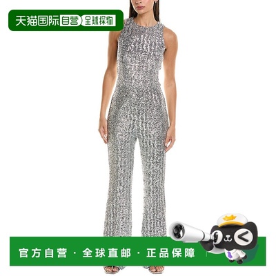 自营Michael Kors Collection Sequins Flare Jumpsuit 美国奥莱