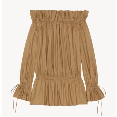 SAINT LAURENT 女士衬衫 820966Y3K752560 SS2025