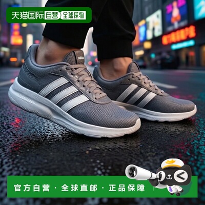 日本直邮Adidas/阿迪达斯LITERACER4.0舒适防滑低帮休闲跑步鞋 IE