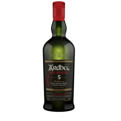 欧洲直邮ardbeg阿贝雅伯/雅柏5年小怪兽烟熏/10年单一麦芽威士忌