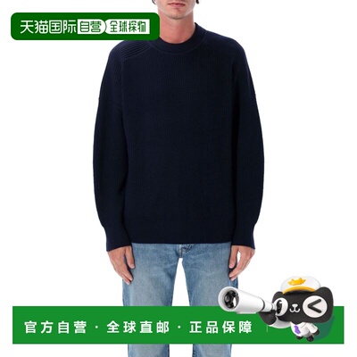 香港直邮MARANT 男士针织衫 PU0081HAA1L79H30MI AW2025 深蓝色