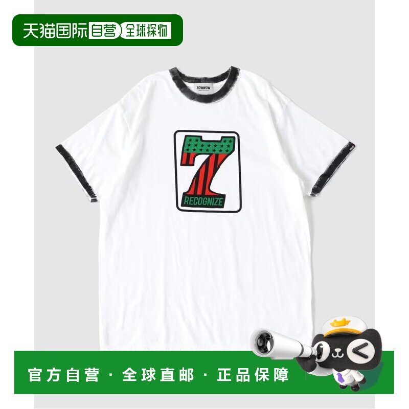 日本直邮JOURNAL STANDARD RECOGNIZE 七号图案 T恤