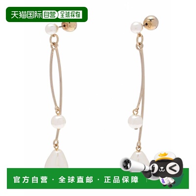 日本直邮LAGUNAMOON女士优雅樱桃珍珠耳环 032550900901